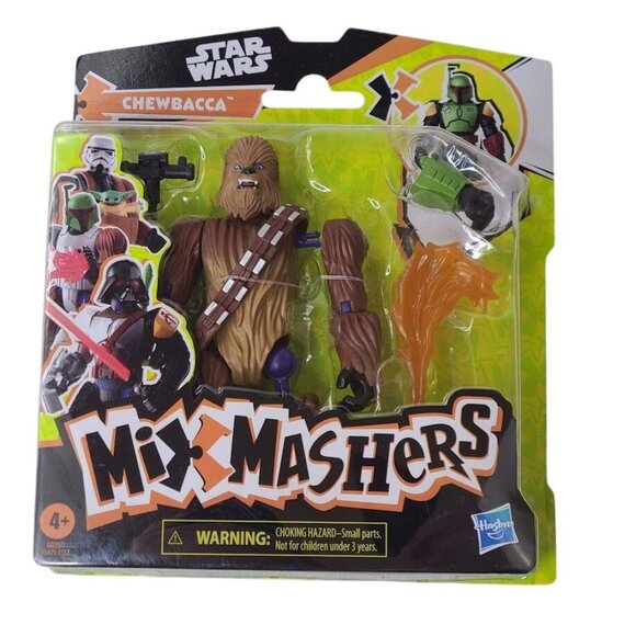 Hasbro | Toys | Star Wars Mix Mashers Chewbacca Figure 225 Hasbro With ...